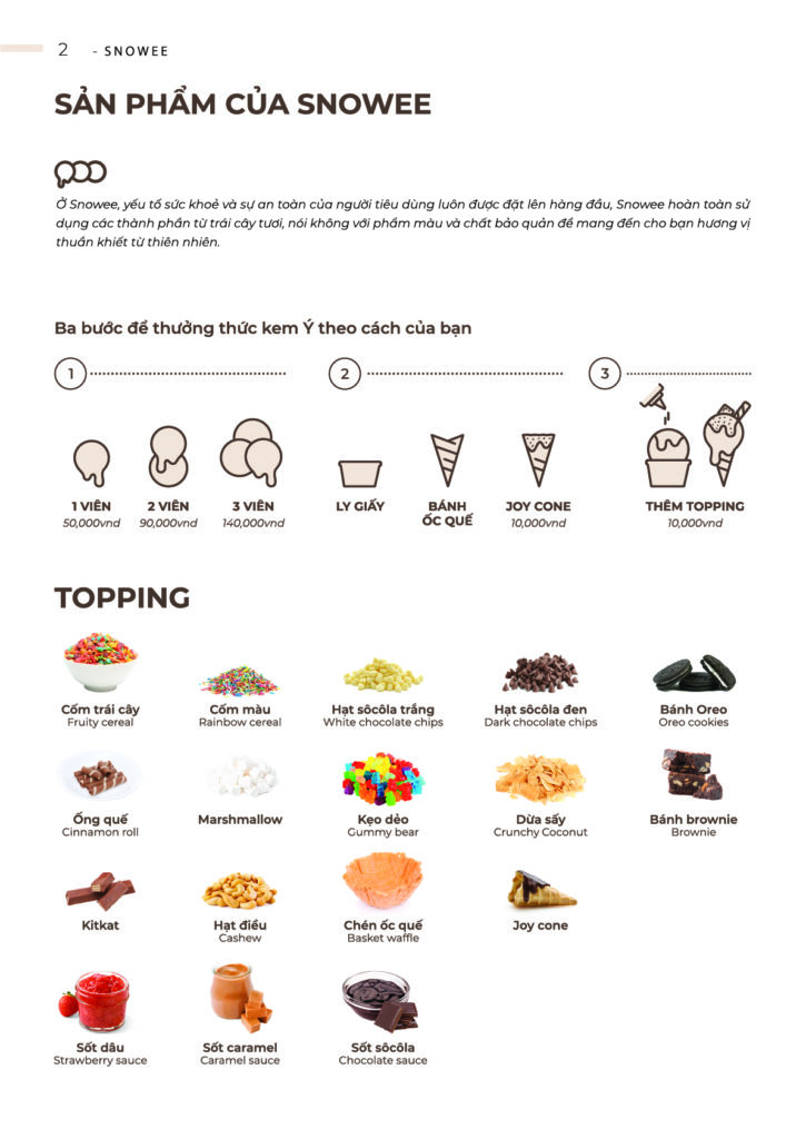 Menu - Inn Sài Gòn