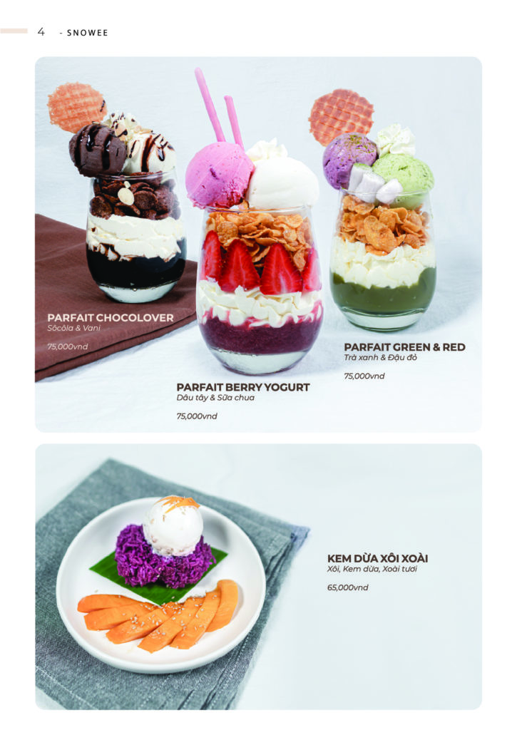 Menu - Inn Sài Gòn